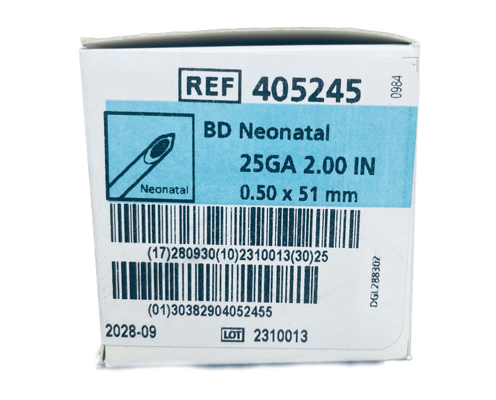 BD Neonatal Spinal Needle 25G x 51mm (25) Box – ACE MEDICAL SUPPLIES