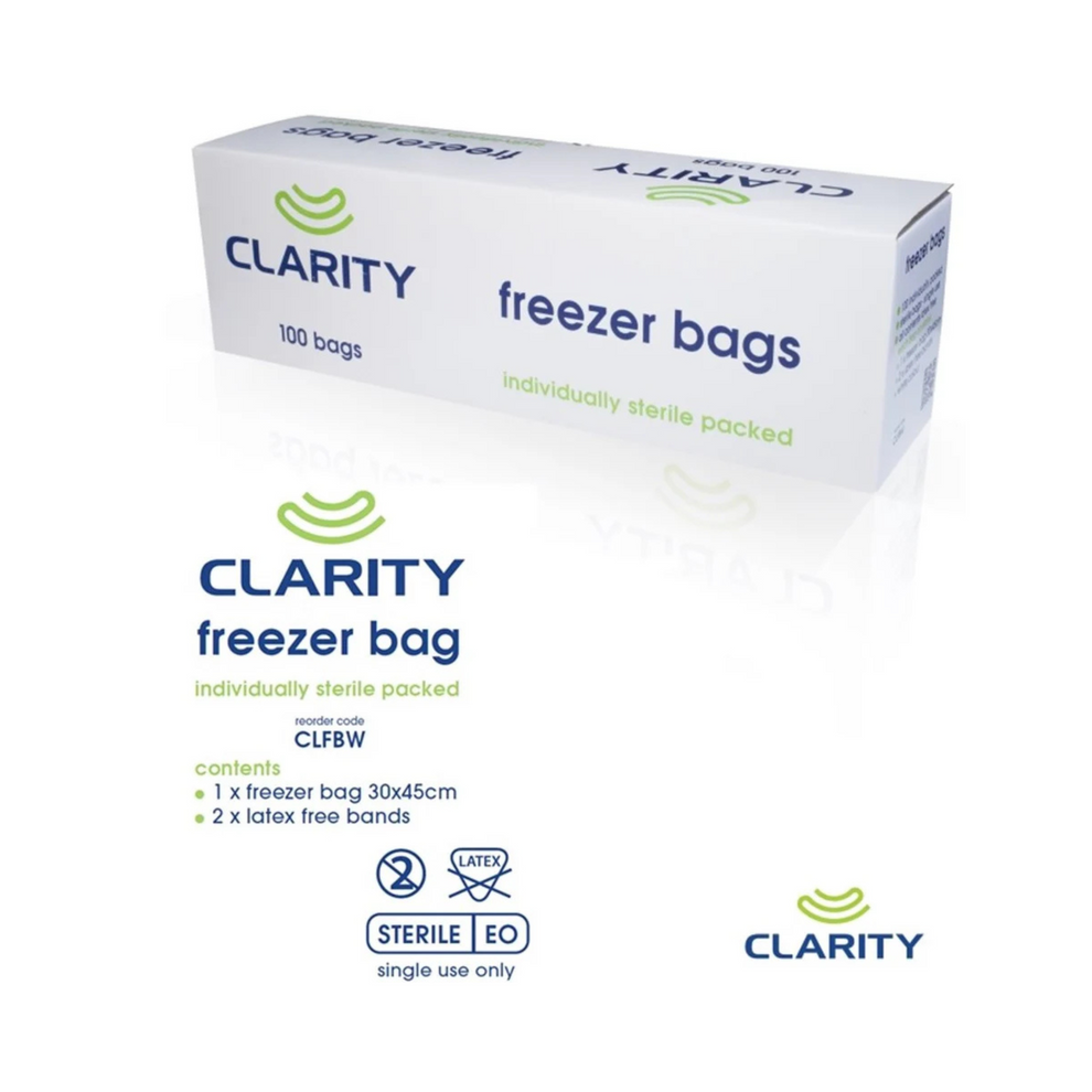 FREEZER BAG & 2 RUBBER BANDS LATEX-FREE STERILE 100 – ACE MEDICAL SUPPLIES