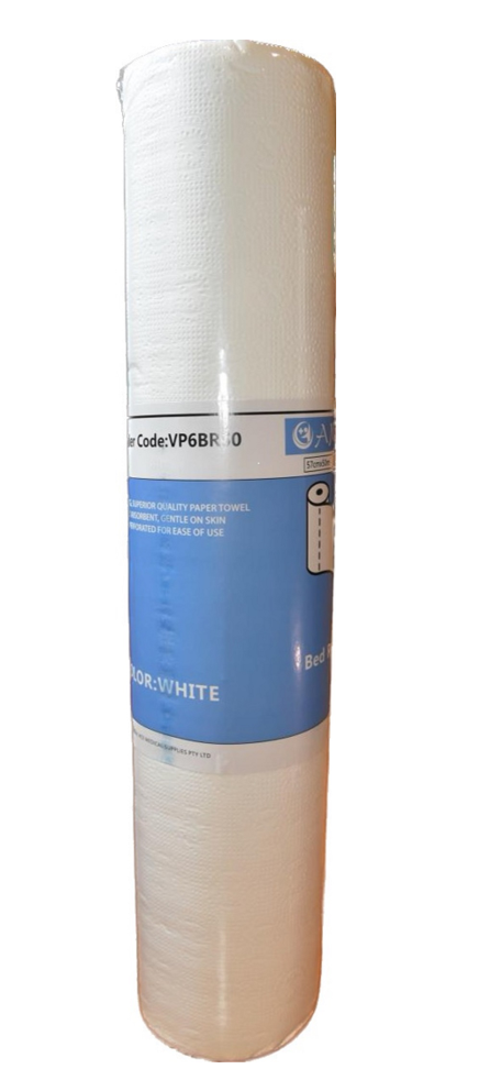 Paper Bed Roll 50M Perforated (6 Rolls per Carton) – ACE MEDICAL SUPPLIES