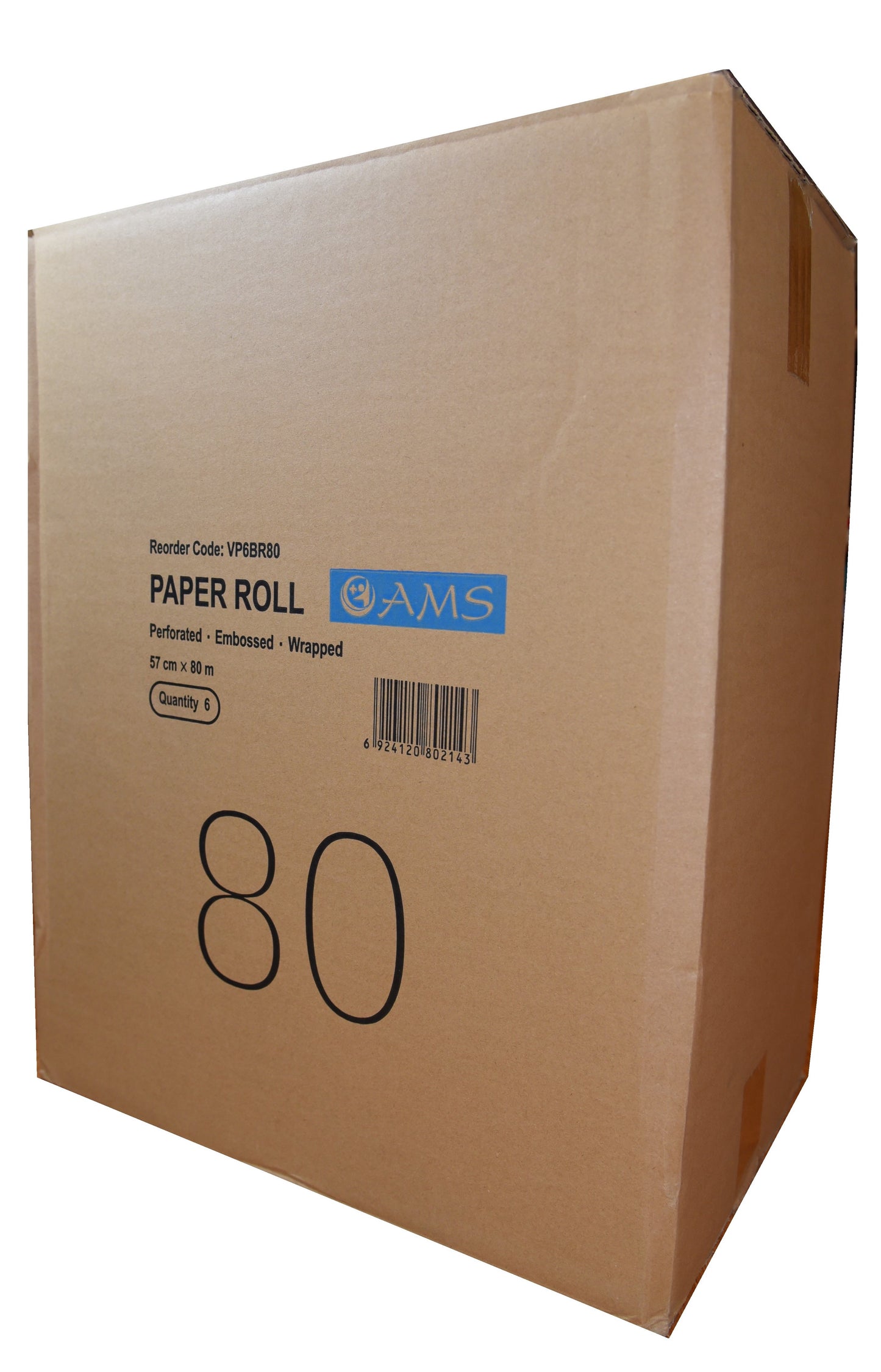 Paper Bed Roll 80M Perforated （6 Rolls per Carton) – ACE MEDICAL SUPPLIES