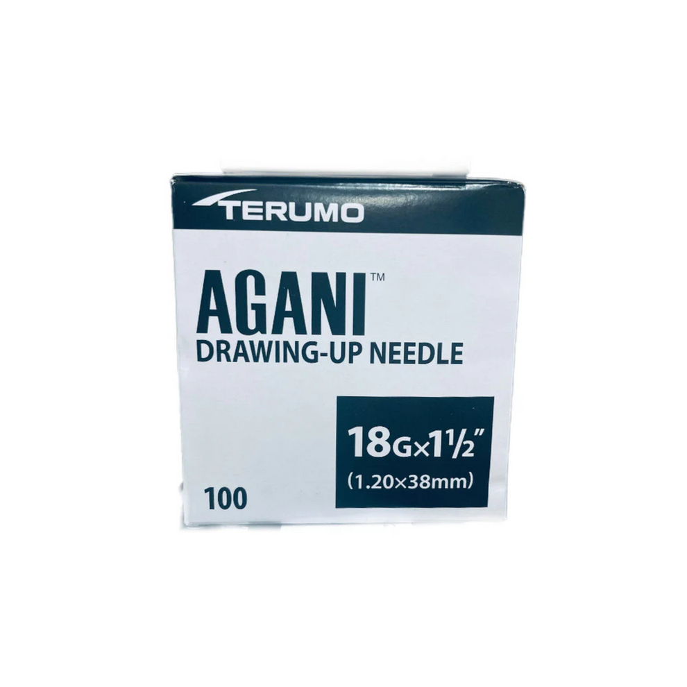 TERUMO AGANI Drawing up Needle 18G x 1 1/2" (100)- box – ACE MEDICAL ...